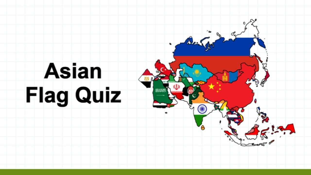 Asian Flag Quiz Template for Fun Learning Sessions